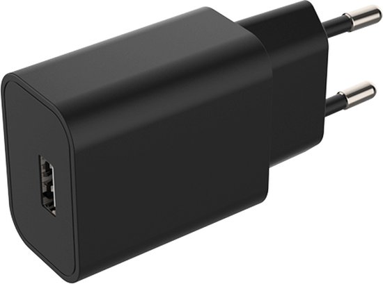 USB-A Oplader Zwart 5V 2A | bol