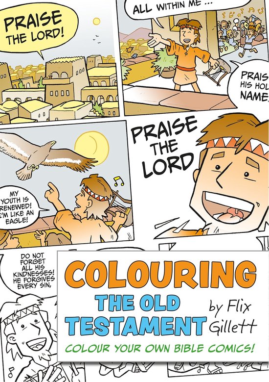Colouring Bible Comics- Colouring The Old Testament, Flix Gillett ...