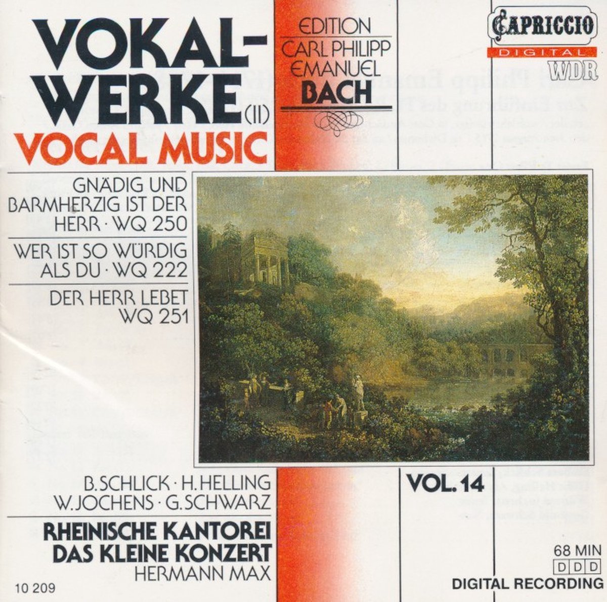 Vokal-Werke Vol.2 : Gnädig und Barmherzig ist der Herr / Wer ist so ...