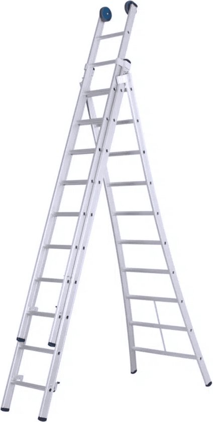 DAS Atlas ladder 3 delig - 3x12 treden | bol