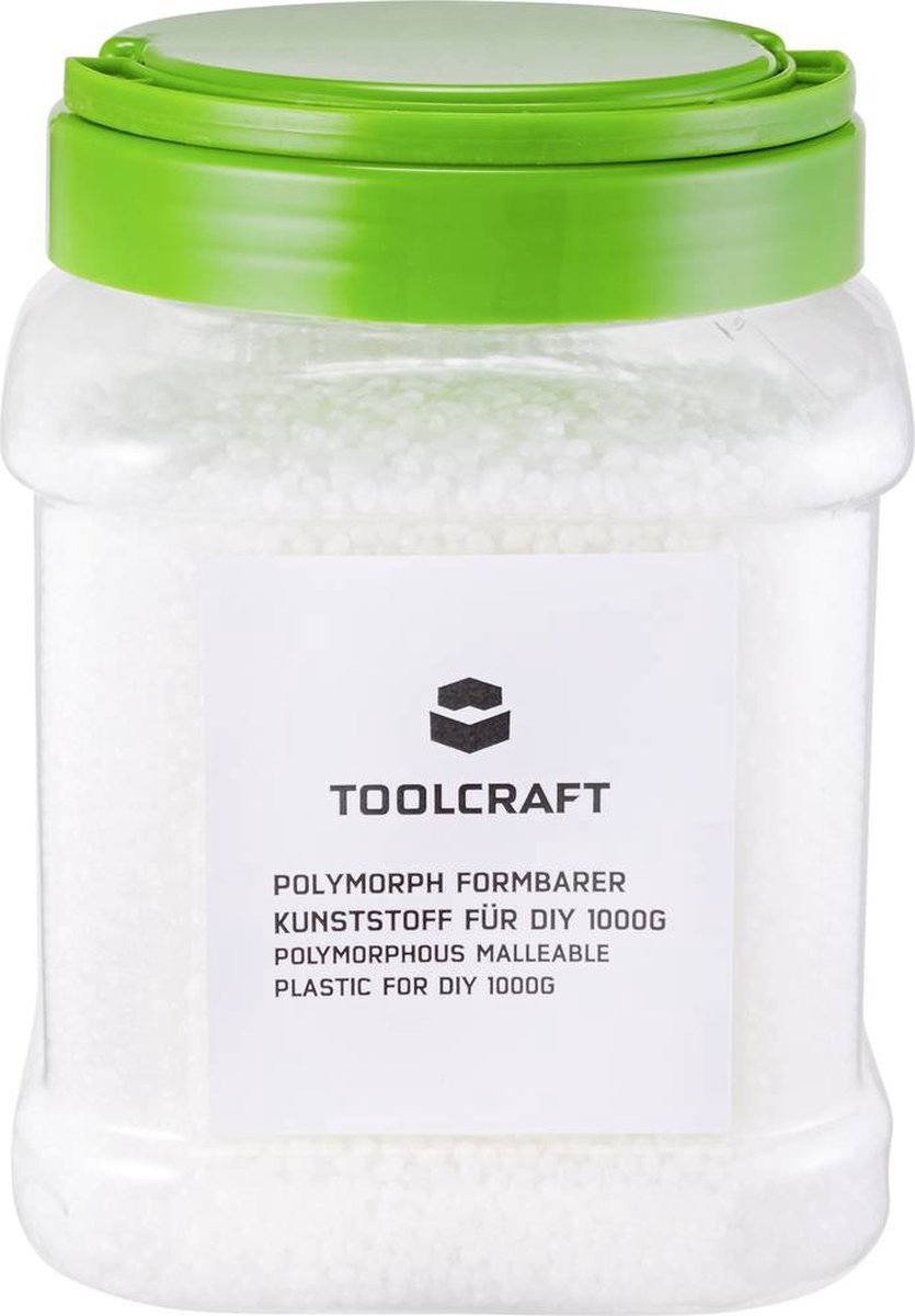 TOOLCRAFT Polymorph Modelleerkorrels 1000 g | bol