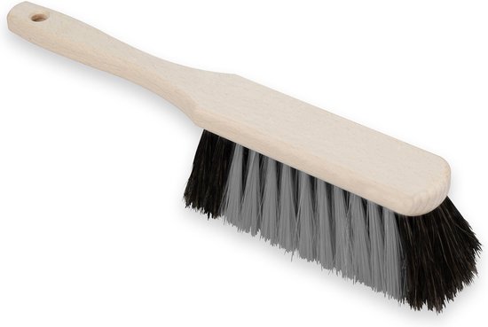 Hout en stoffer/handveger met synthetische haren voor binnen - Zachte ...