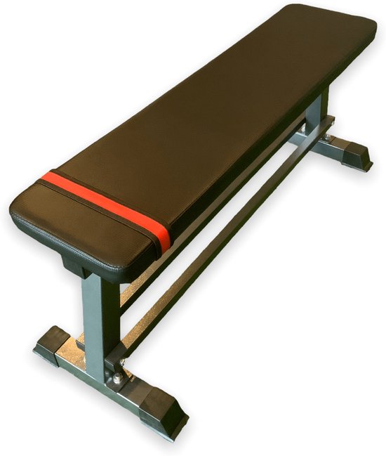 Padisport bankdruk set met olympische halterstang - bench press met ...
