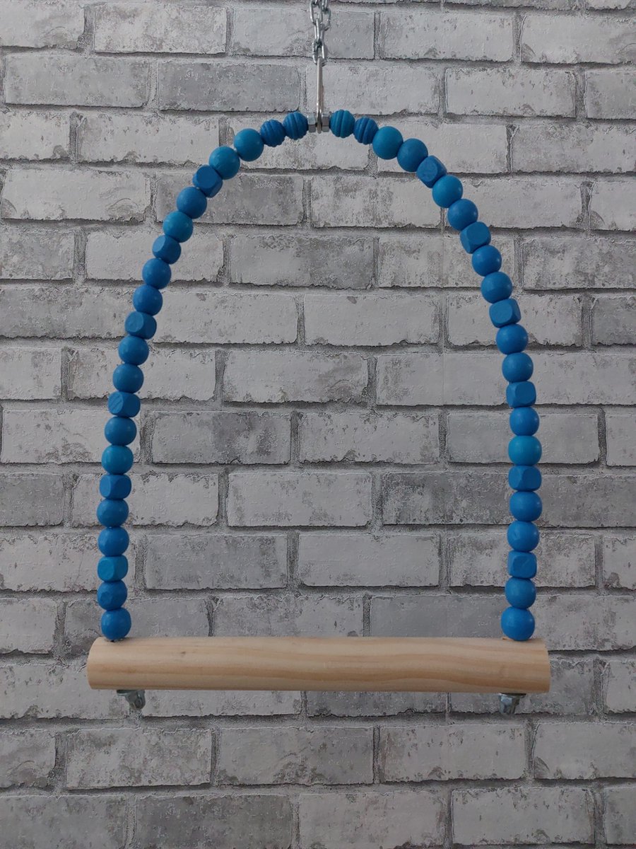 Grote stevige schommel voor papagaaien | Vogelschommel ...