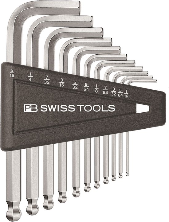 Pb Swisstools - STIFTSLSET INBUS INCH KK | bol