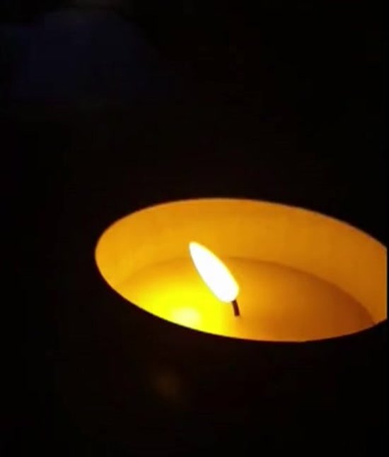 Tafellamp - Electrische tuinkaars - Stenen kaars - Sfeerverlichting - LED Kaars -... | bol