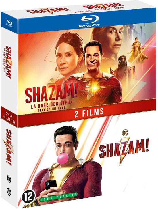 Shazam! 1 - 2 (Blu-ray) (Blu-ray), Zachary Levi | Dvd's | bol