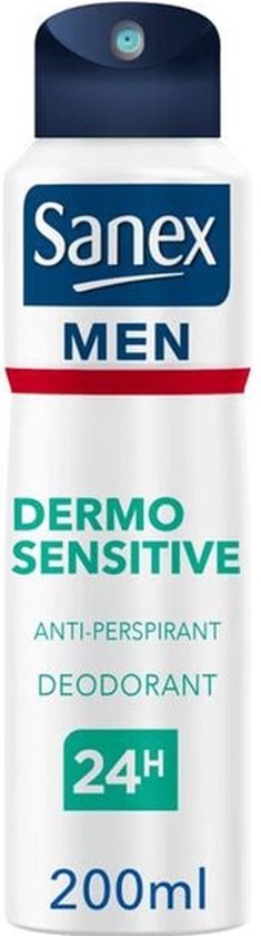 Sanex Deo Spray XL - Dermo Sensitive Men - 200 ml | bol