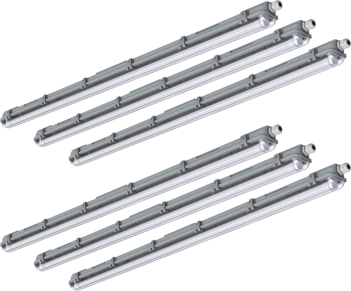 FastFix LED TL Armaturen 120 cm incl. LED TL lampen - Geschikt voor ...