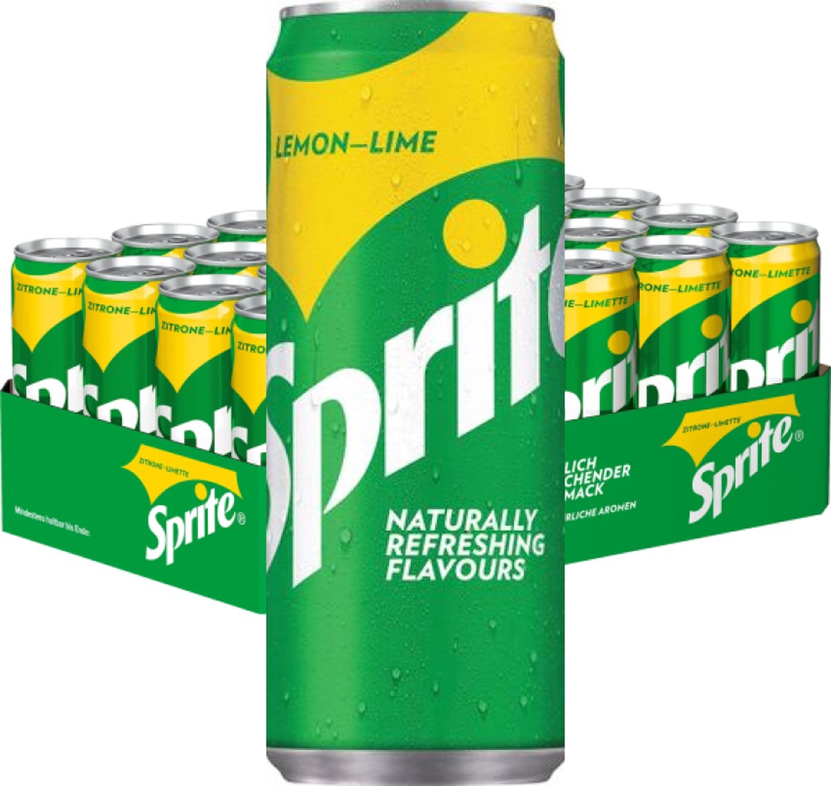 Sprite 330 ml. / tray 24 blikken (HR / Sleek Can) | bol.com