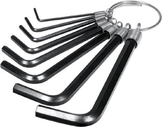 Inbussleutel Set Jetech Tool 1,5 - 10 mm 9 pcs | bol