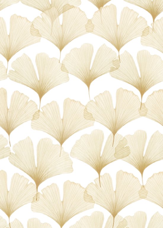 Behang Ginkgo Goudgeel | bol