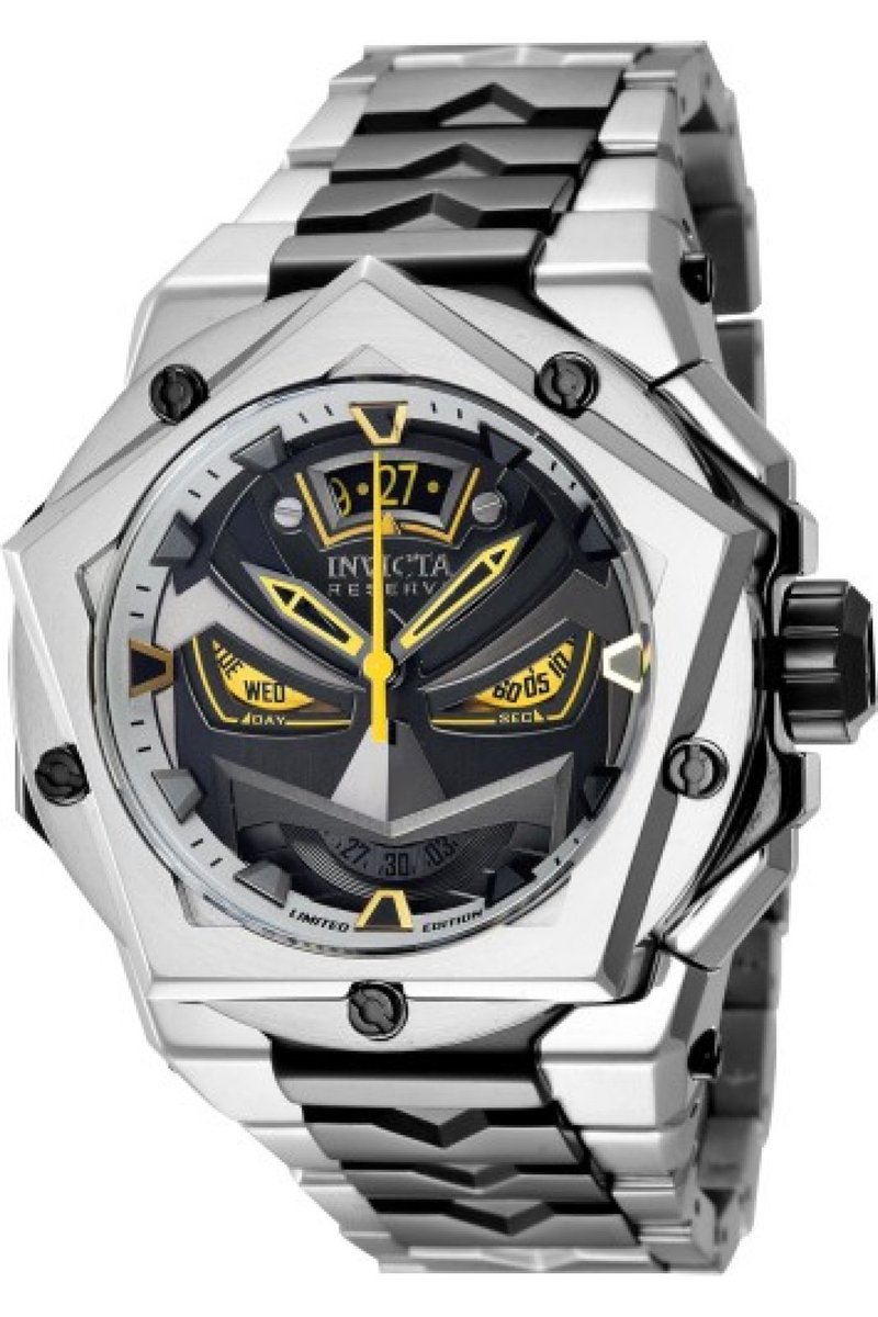 Invicta DC Comics - Batman 44460 Quartz Herenhorloge - 54mm | bol.com