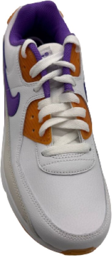Nike - Air max 90 - Sneakers - Mannen - Wit/Geel/Paars - Maat 38 | bol