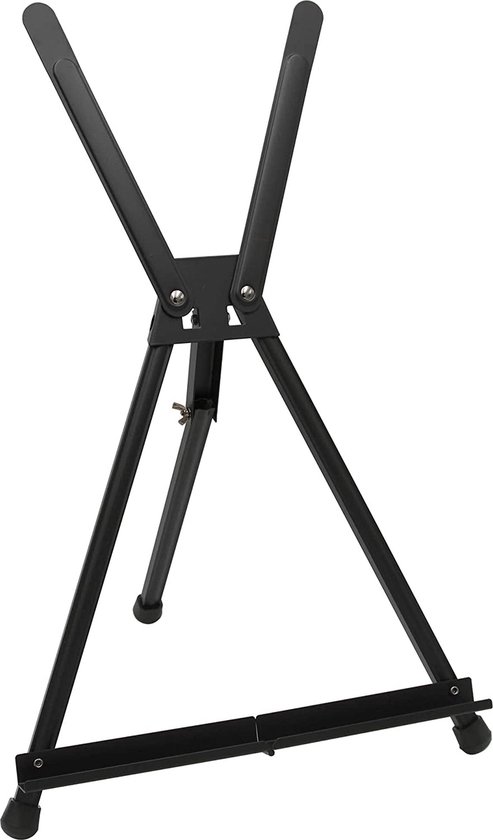 Tentoonstelling ezel, zwart aluminium tafel ezel, zitplaatsen ezel tot ...
