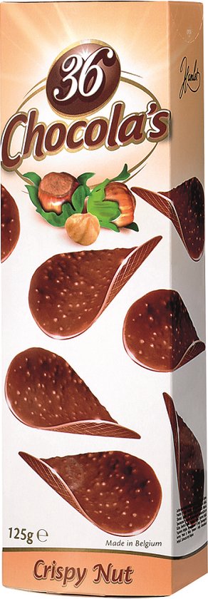 Hamlet Chocola's Hazelnoot (36 stuks) 12 x 125 gram | bol
