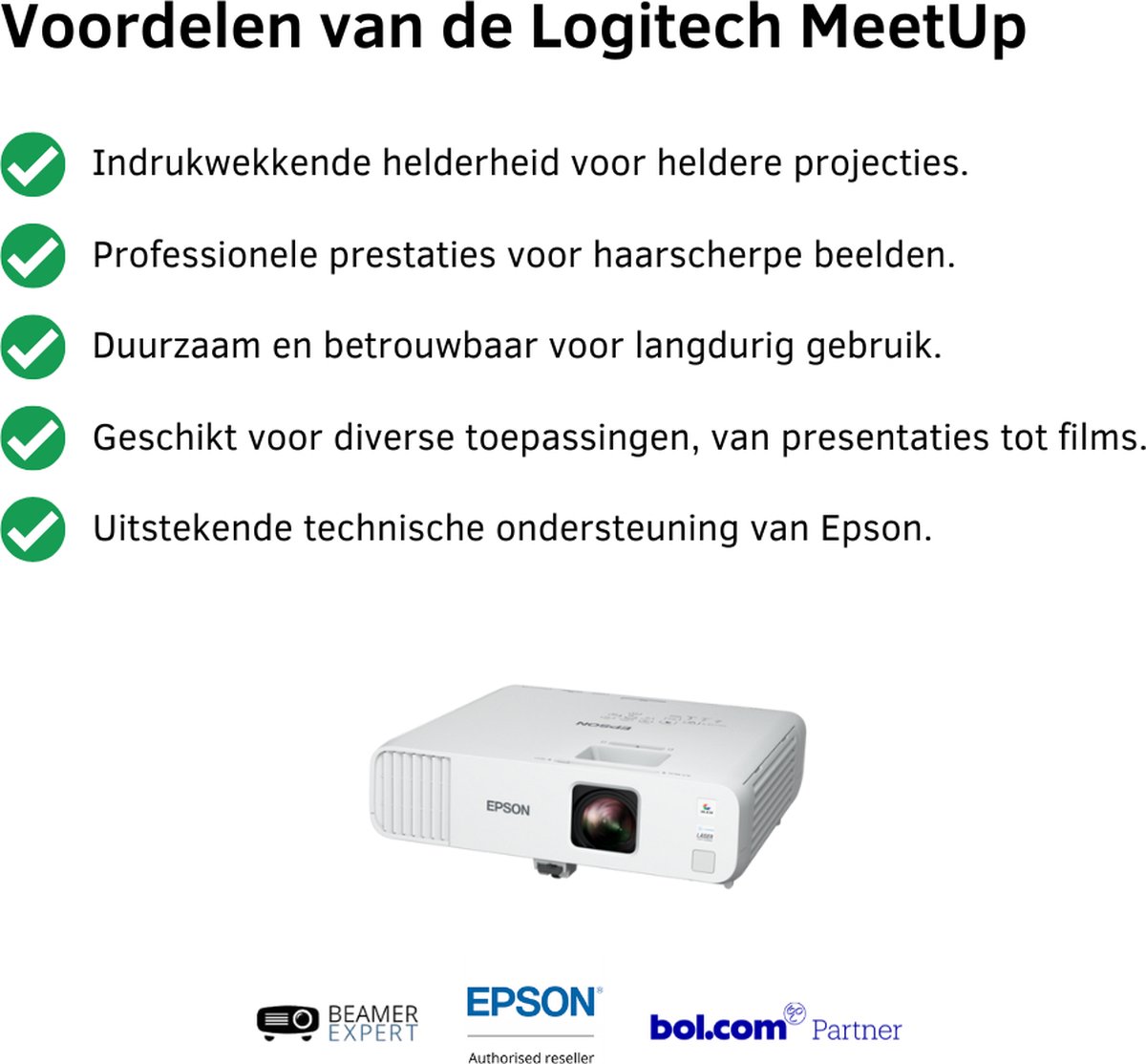 Epson EB-L260F | 4600 ANSI lumen | Beamer voor zakelijk gebruik | Full ...