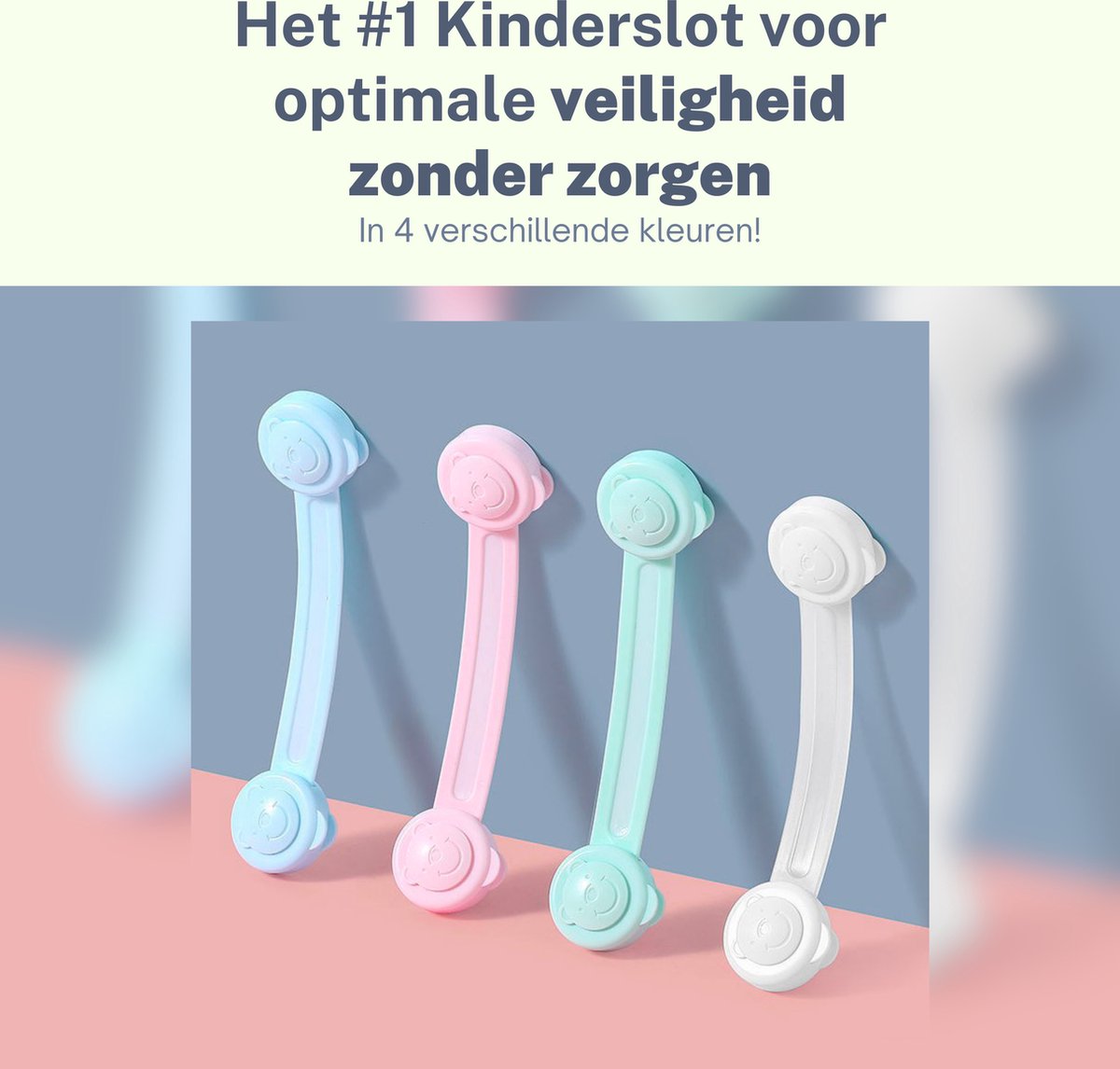 Mansoo Kinderslot Kastjes - Kinderslot - Kastbeveiliging voor Kinderen ...