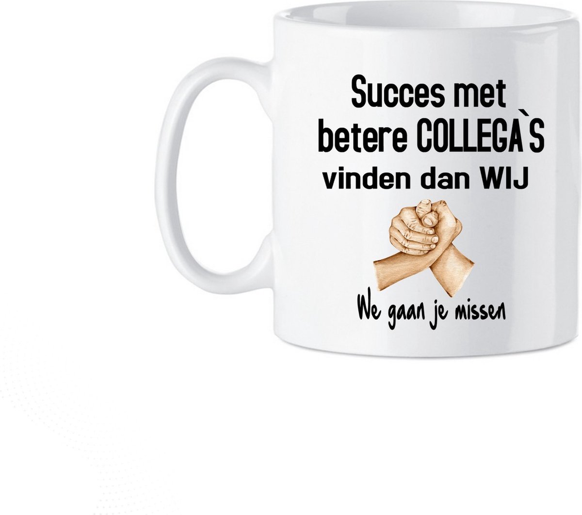 Koffie beker Collega - thee mok afscheid - succes | bol.com