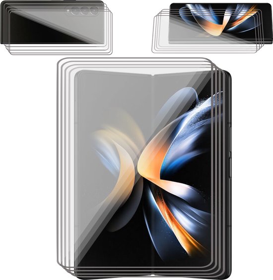 Samsung Galaxy Z Fold 5 Screenprotector - 4x FlexGuard Screen Protector ...