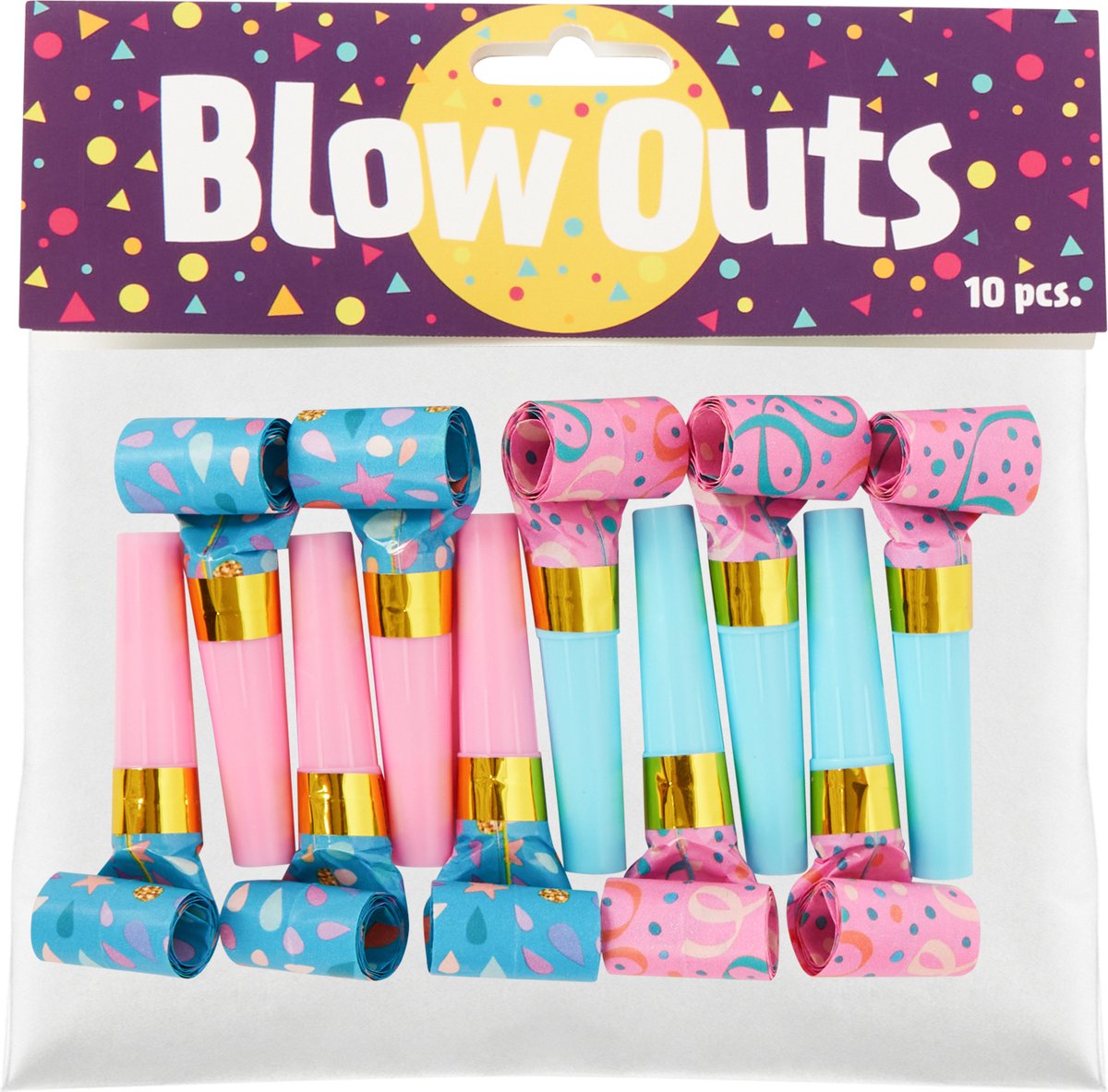 Roltongen 10 stuks - Toeters - Feesttoeters | bol