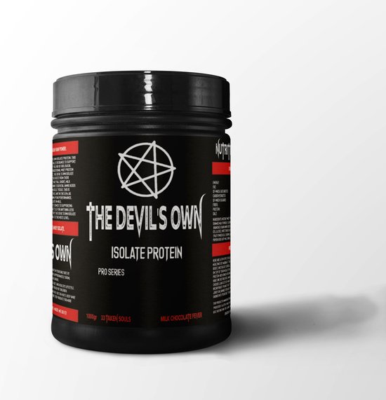 The Devil's Own | Isolaat protein | Milk chocolate | 1kg 33 servings | Eiwitshake |... | bol