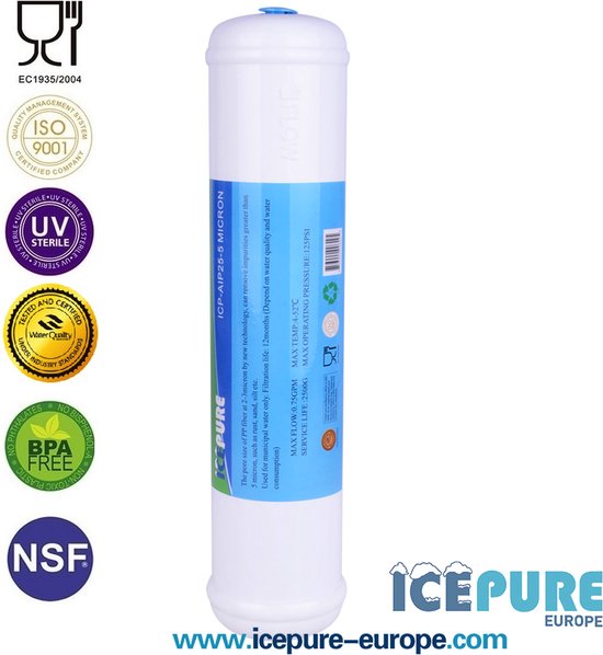 Alapure Inline Sediment Filter BIG micron | bol