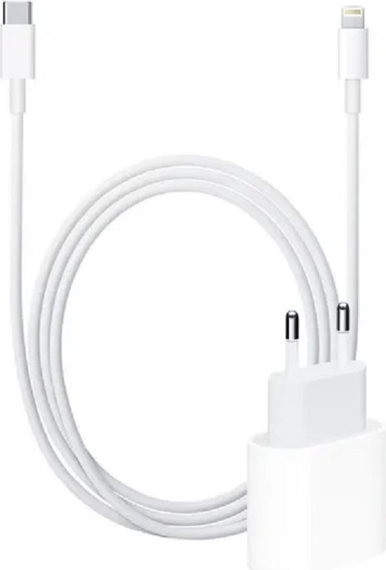 Lightning Fast Charger geschikt voor Apple iPhone & iPad - 20W - 1 ...