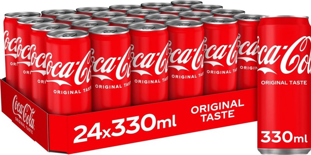 Coca Cola Zero 24x 33CL Long Can | bol.com