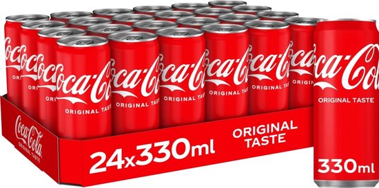 Coca Cola Zero 24x 33CL Longue Can | bol.com