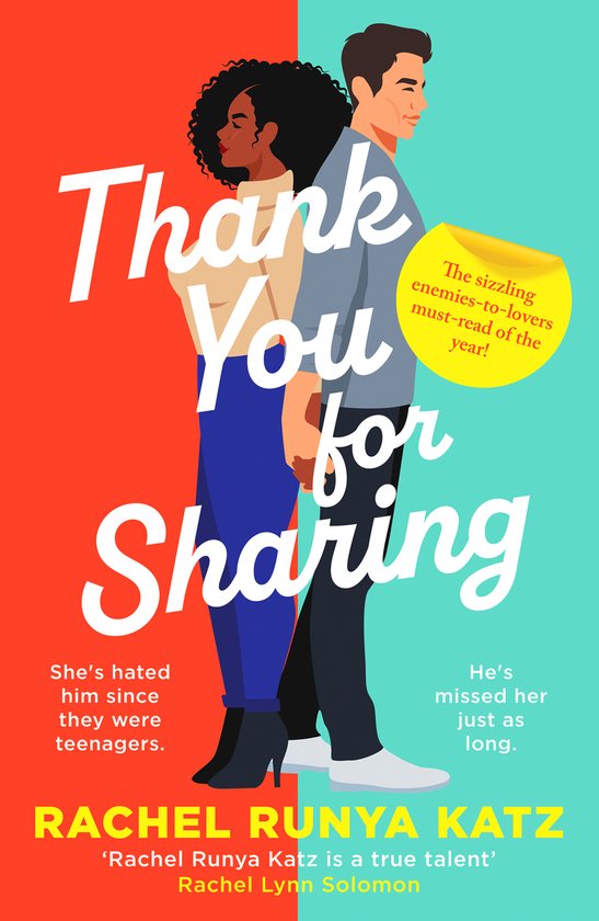 Thank You For Sharing, Rachel Runya Katz | 9781804363270 | Boeken | bol