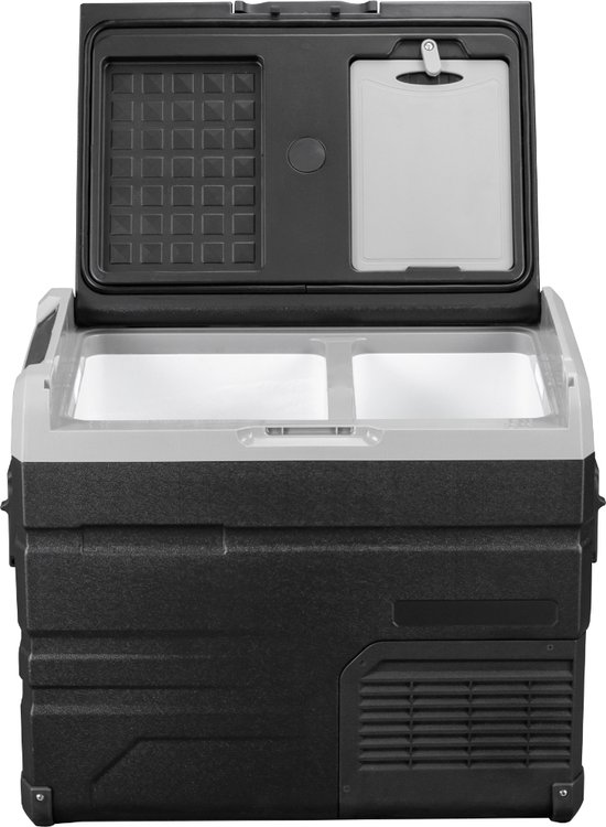 Steamy-E Elektrische Compressor Koelbox - Dual Zone - 45 Liter - 12V en 230V - voor... | bol