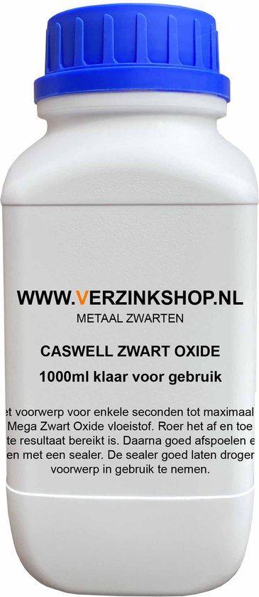 Caswell Black Oxide Vloeistof - 1000 ml | bol