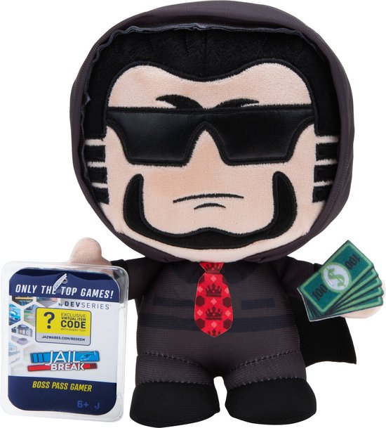 Dev Series - Jailbreak: Boss Pass Gamer 20cm Plush Roblox | bol