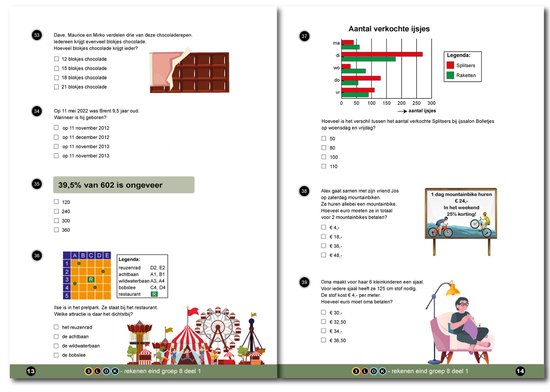 CITO oefenboeken voordeelset Rekenen, Begrijpend lezen & Taalverzorging groep 8 - CITO... | bol