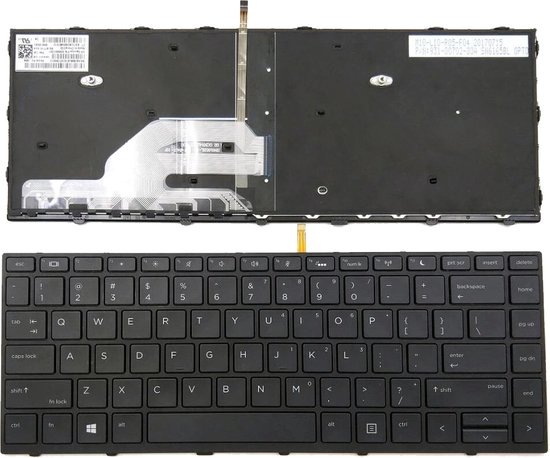 Backlit keyboard geschikt voor HP ProBook 430 G5 (US/NL Qwerty) | bol