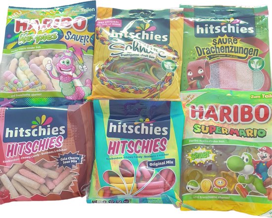 Snoep - de Kikkerprinses - doos met 6 verschillende snoepzakken | bol.com