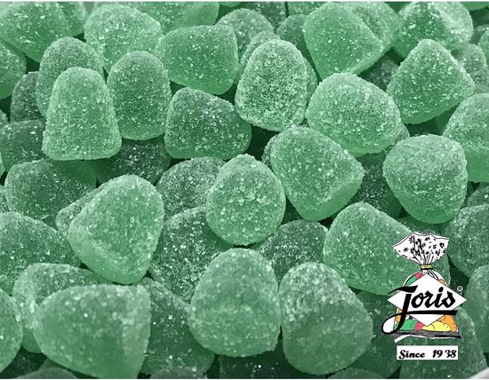 Joris Soft Euca - groene zachte eucalyptus snoepjes - 1 kg - groentjes ...
