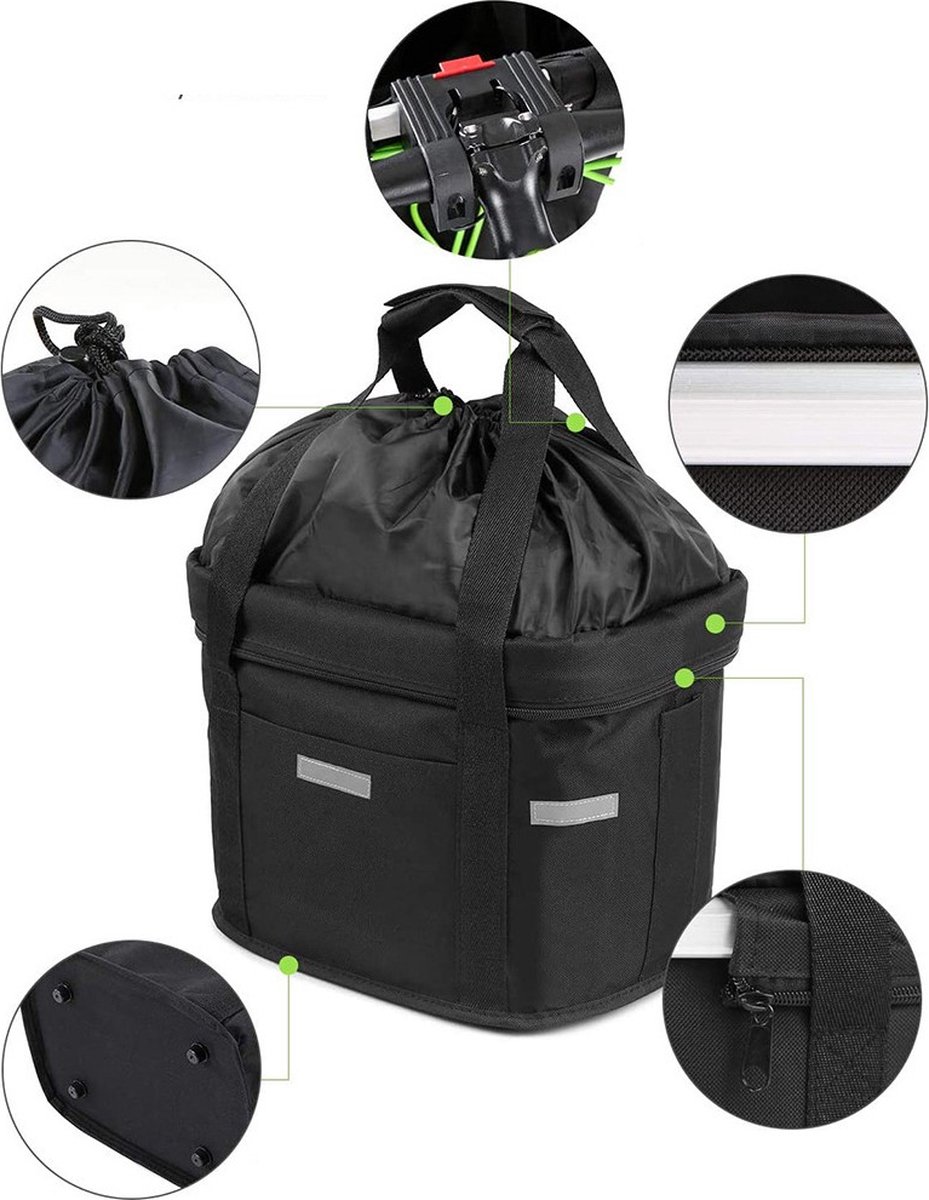 Fietsmand hond - hondenmand fiets - trixie fietsmand - fietsmand hond voorop -... | bol.com