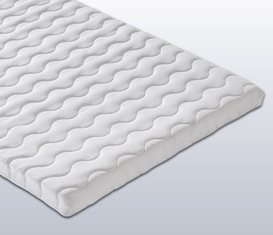 Topdekmatras XXL - Topper 90x200 - HR 45 koudschuim - Cooltouch - 9 cm ...