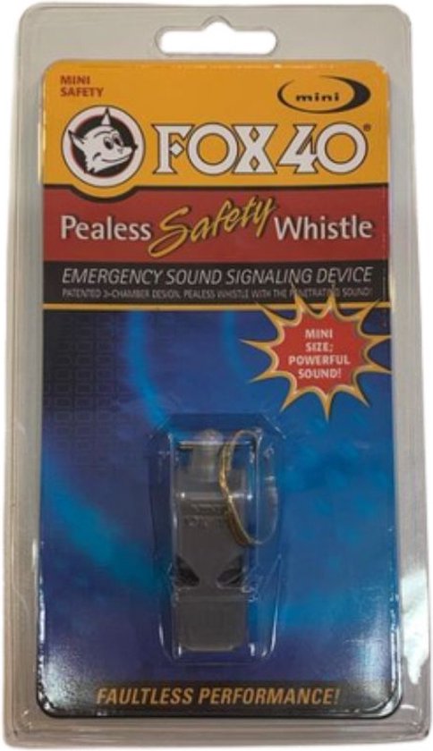 FOX 40 MINI Fluitje Grijs | bol