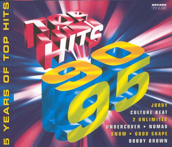 Top Hits 90-95: 5 Years Of Top Hits - Dubbel Cd, Culture Beat, 2 ...