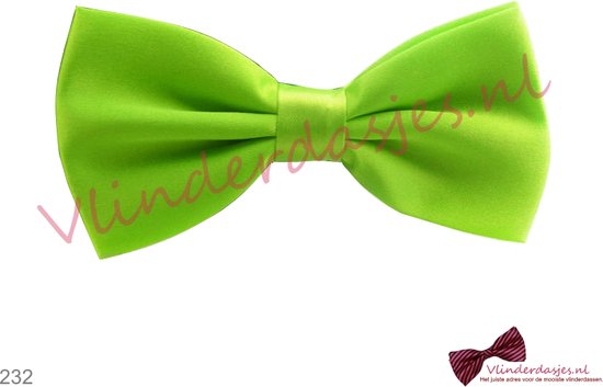 Vlinderdas in effen emerald groene kleur - strikt / vlinderdasje kleur ...