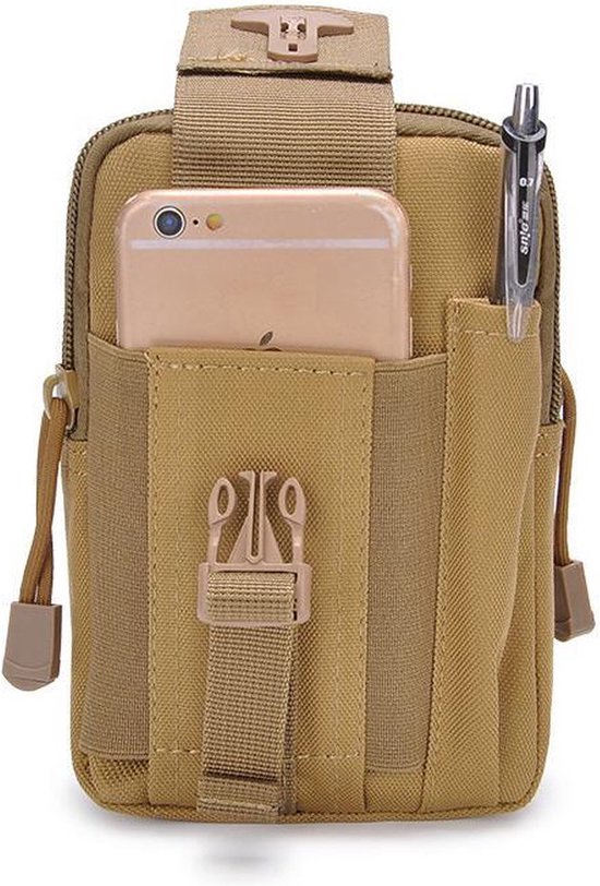 New Age Devi - Outdoor-Anti-Diefstal Tas: Nylon Heuptas - Wandel/Sport ...