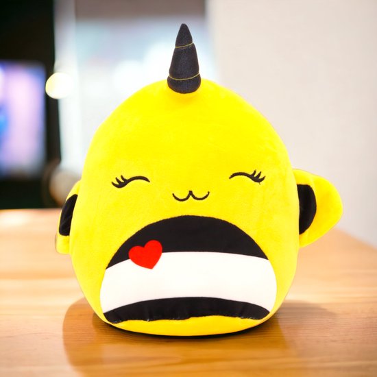 Klikkopers® - Kawaii knuffel - Squish Knuffel - 18 cm tot 22 cm - Bij ...