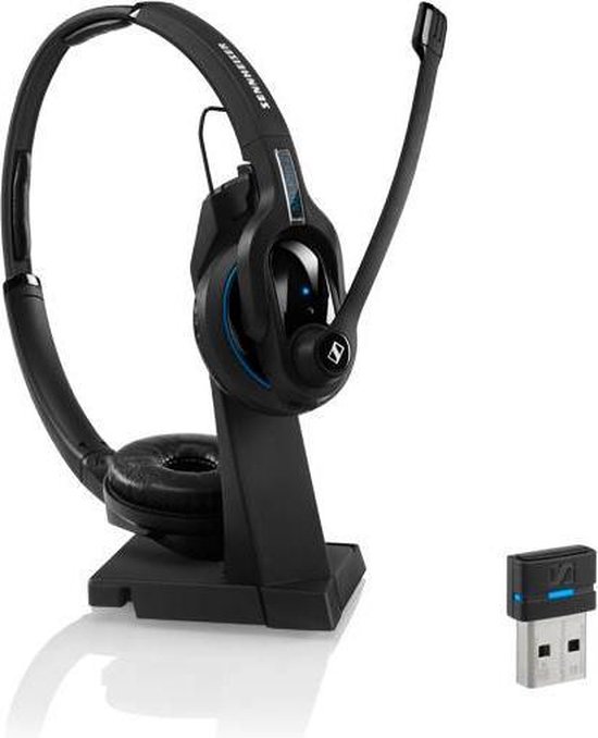 Sennheiser MB Pro 2 UC Stereofonisch Hoofdband Zwart hoofdtelefoon ...
