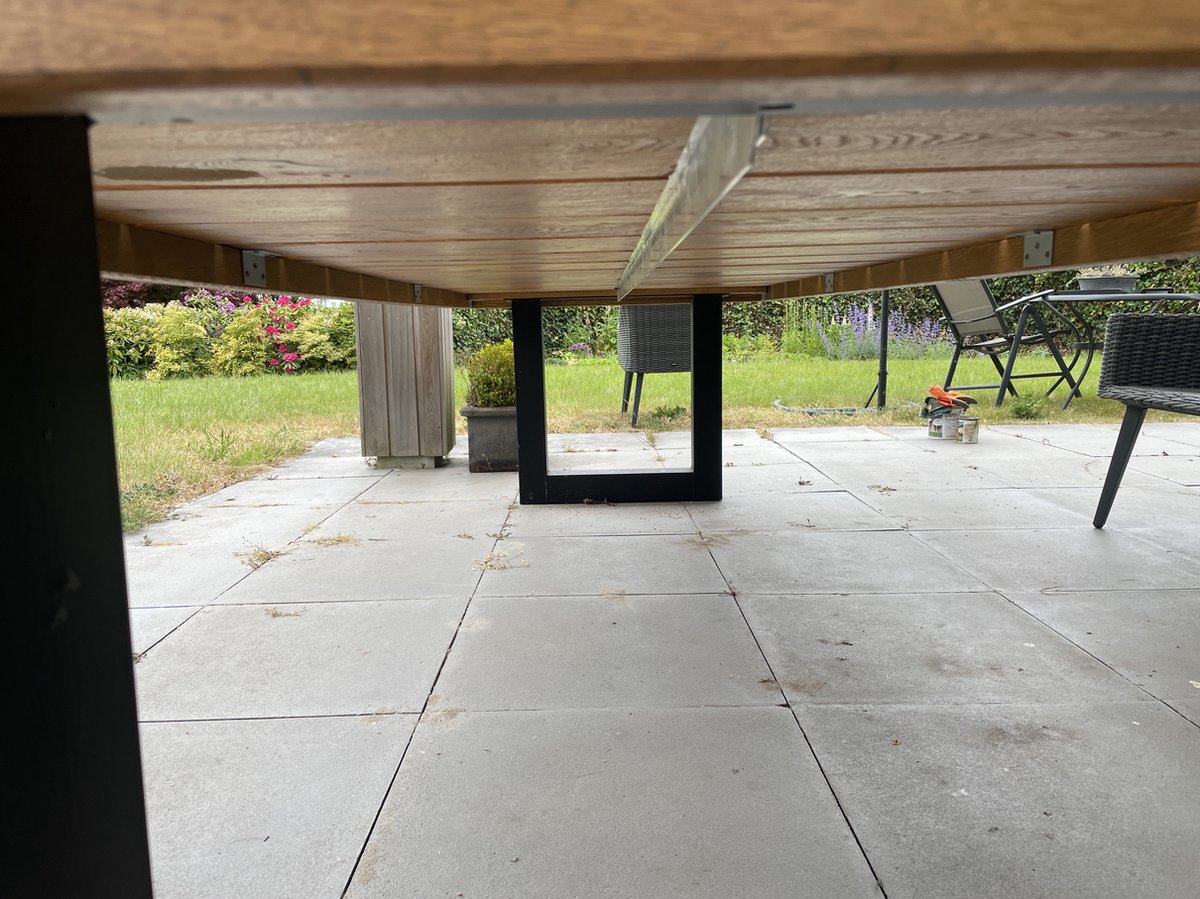 Eiken tuintafel Design Bellisimo | 8-persoons 300 x 95cm | Quattro ...