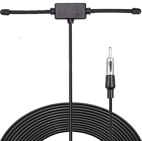 Universele FM/AM Antenne voor auto radio - Raam montage - 85~112MHz ...