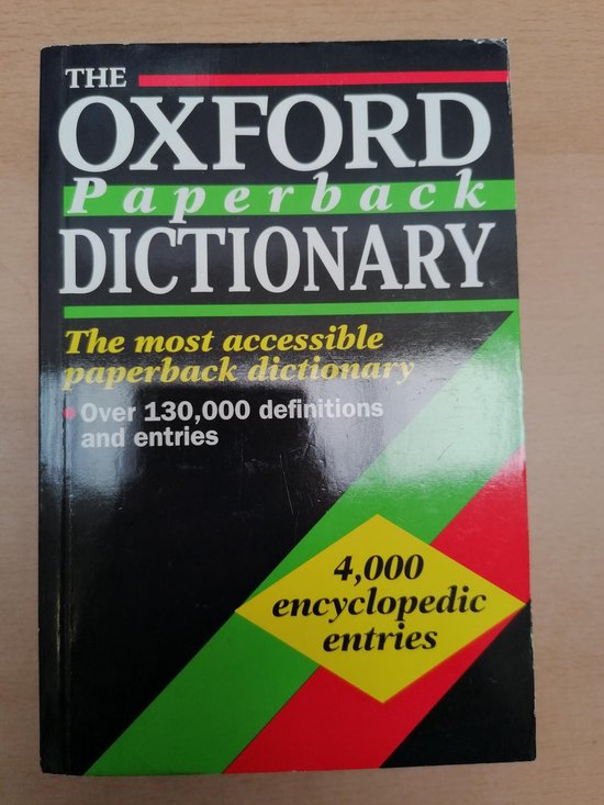 The Oxford Paperback Dictionary | 9780192800121 | Boeken | bol