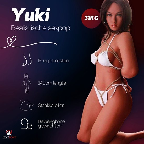 Model Sexpop Yuki Levensechte Sekspop Sexdoll - Strakke Borsten en Billen - 31KG /... | bol